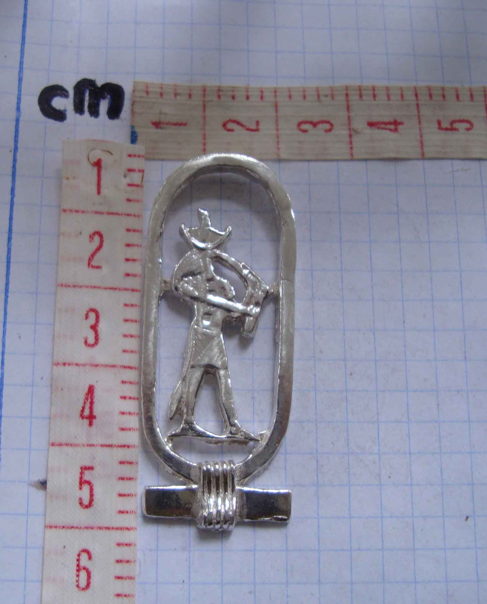 Thoth God Ibis Egypt Charm Egyptian Amulet Sterling Silver 925 - Etsy