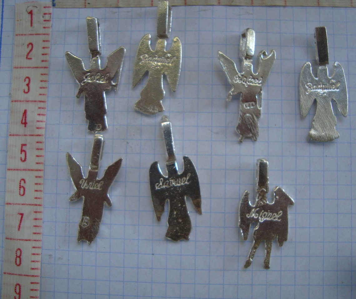 Angel Zaphkiel Archangel Pendant Charm Zaphchial Zaphiel or - Etsy