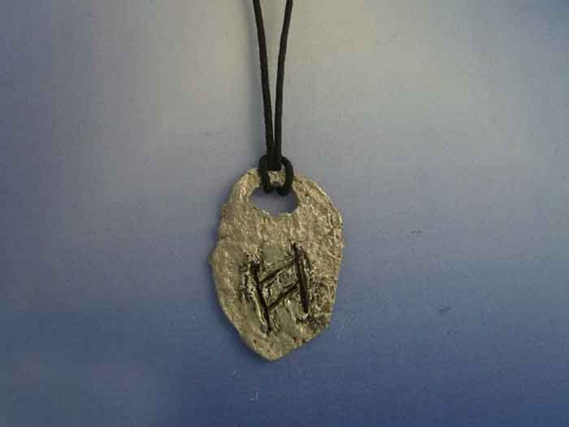 Rune viking Hagalaz haglaz hagal hagl haal sterling silver 925 | Etsy