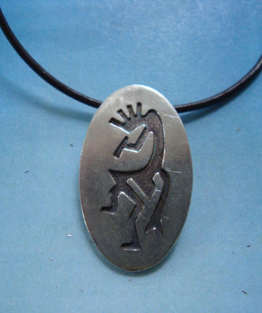KOKOPELLI PENDANT, Medal of God Native American Symbol Amulet for ...