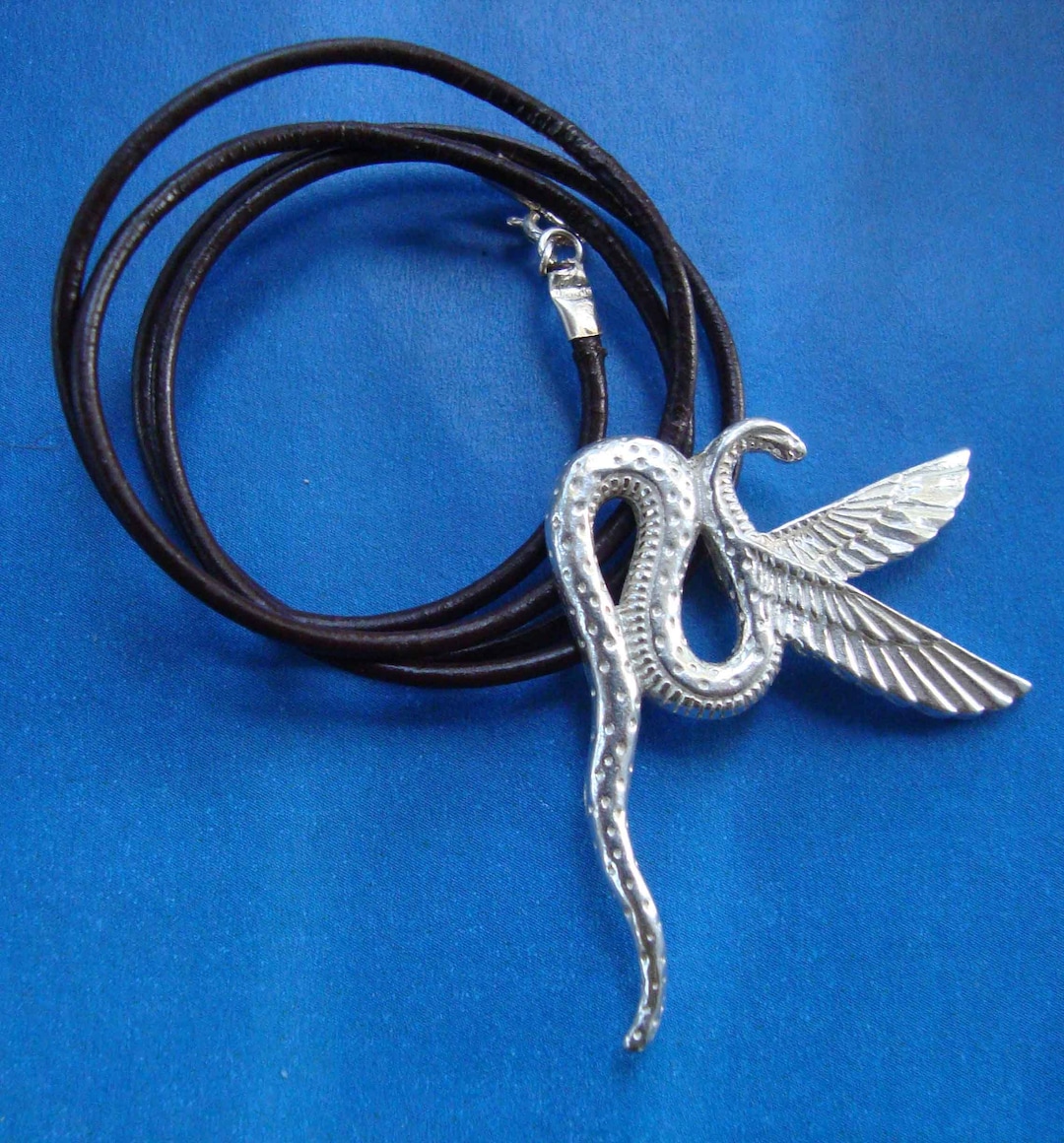 WADJET PENDANT Winget Cobra Snake Goddess of Egypt Egyptian - Etsy
