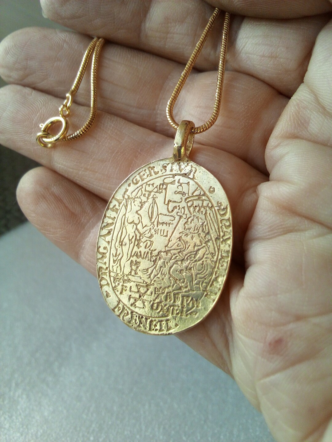 Talisman Catherine De Medici Designed for Her by Nostradamus, Handmade ...