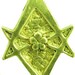 Unicursal Hexagram Pendant 9k 14k 18k or Gold Plated 18k Necklace Charm ...