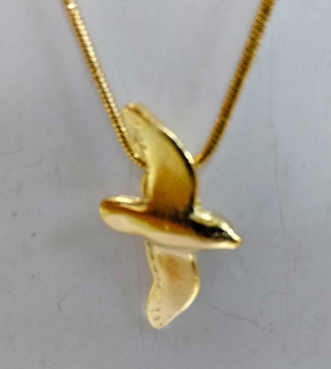 Albatross Pendant Jewel 9k 14k 18k or 18k Gold-plated 18k Optional ...