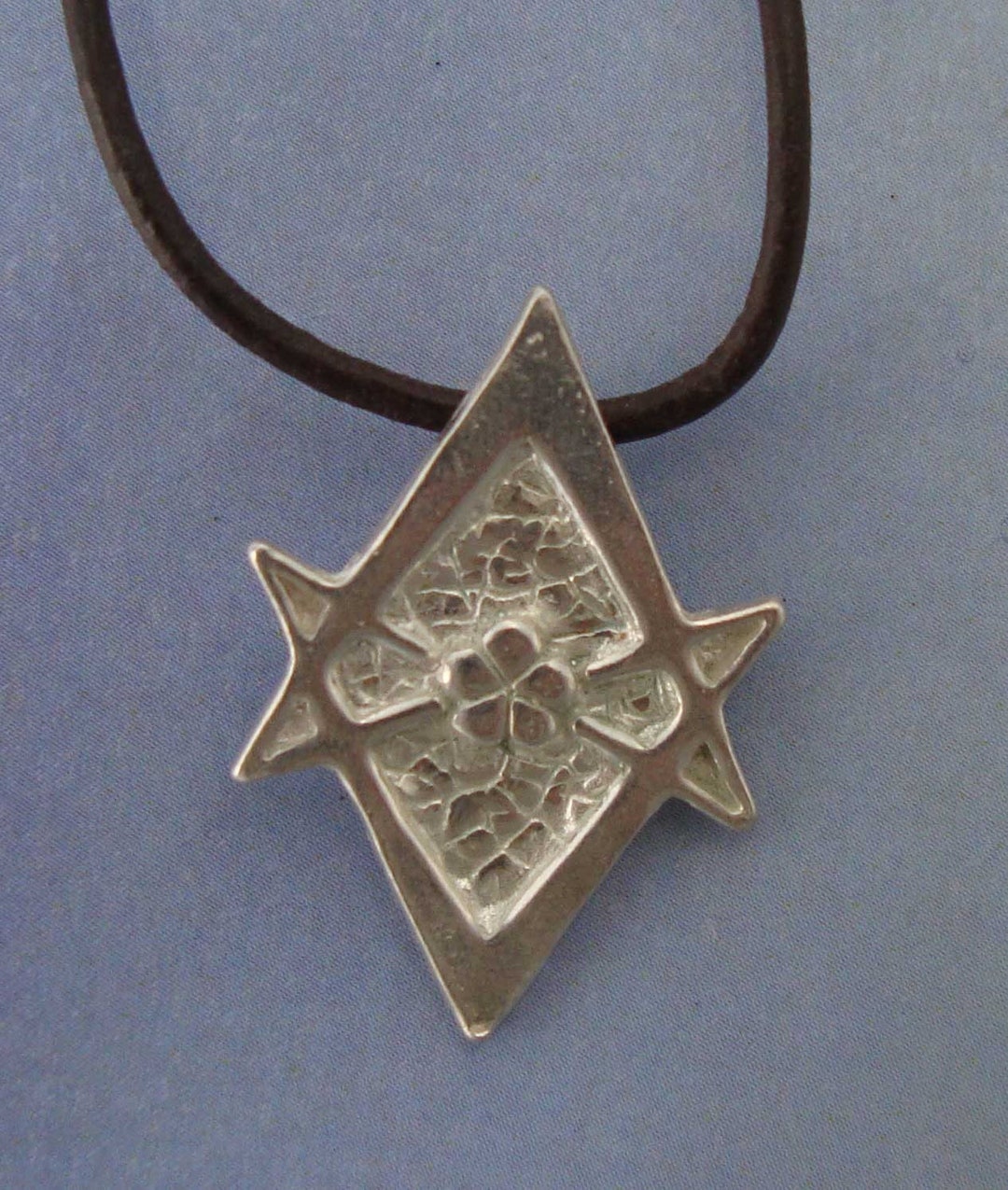 Unicursal HEXAGRAM PENDANT Sterling Silver 925 Jewel Esoteric Symbol ...