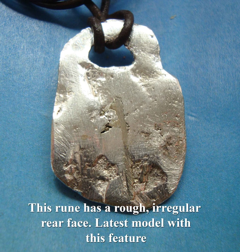 Rune Viking Naudiz Nauthiz Nyd Naud Naudr Sterling Silver 925 - Etsy