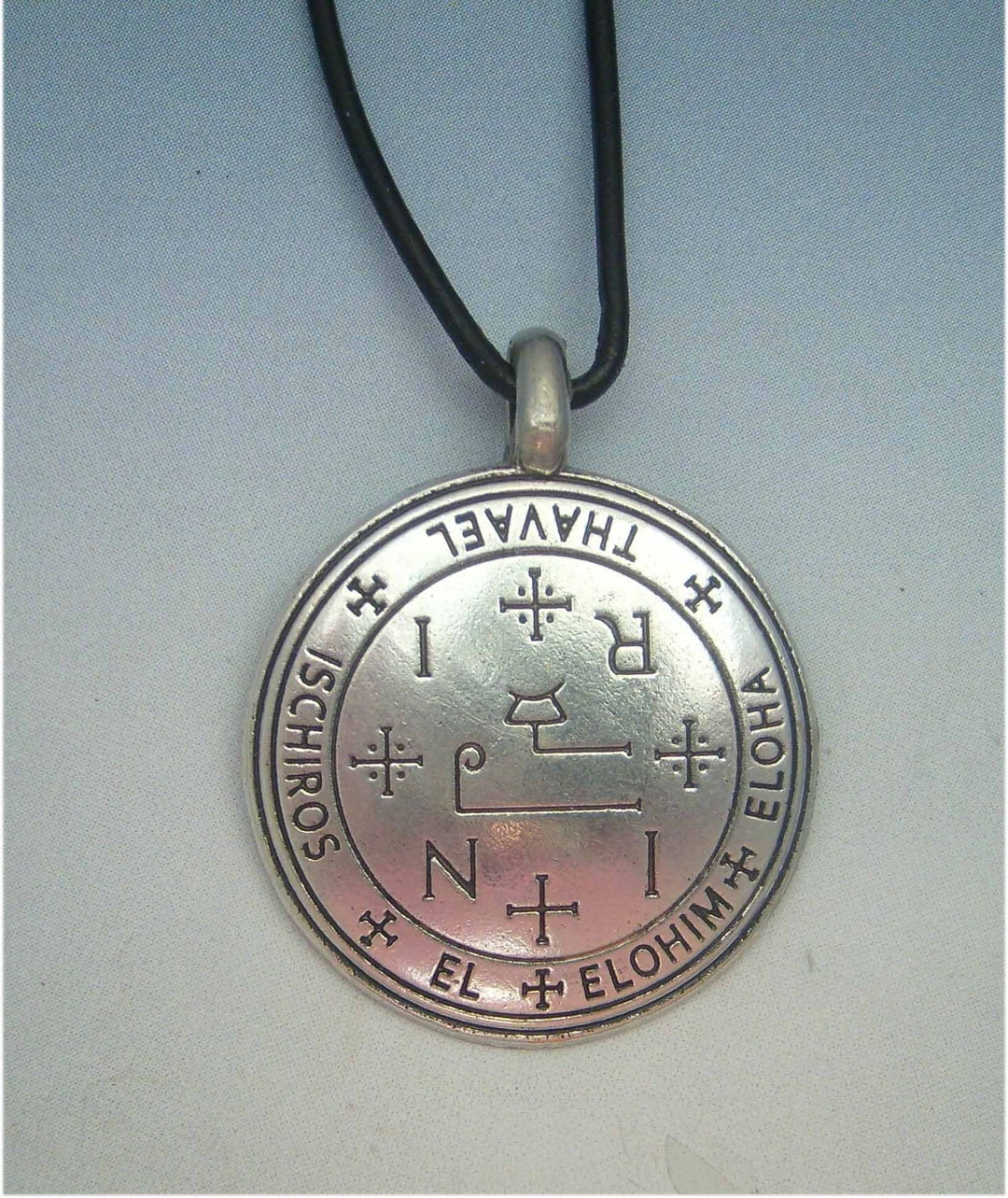 Talisman Thavael Angelic Sigil Pentacle Pendant Charm Amulet Sterling ...