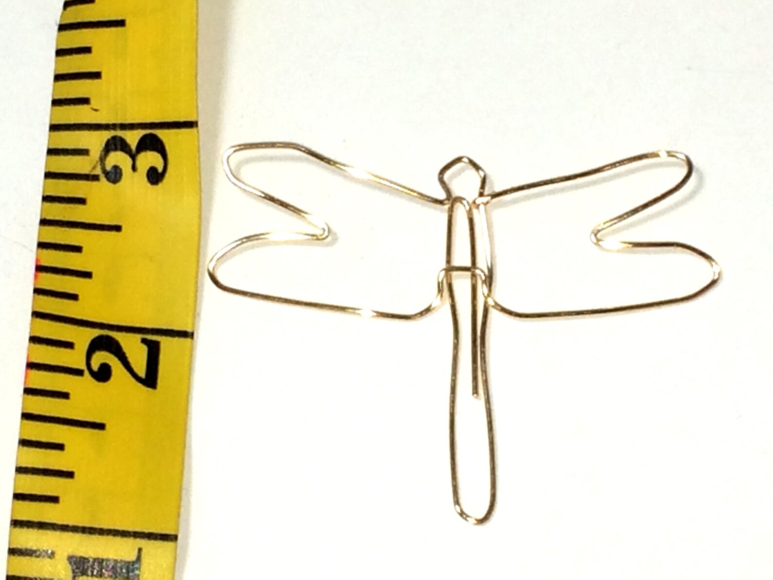 Dragonfly Bookmark - Organizer - Paperclip - Wire Filofax Paperclip ...