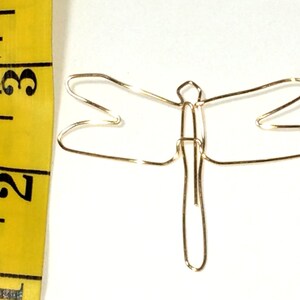 Dragonfly Bookmark - Organizer - Paperclip - Wire Filofax Paperclip ...