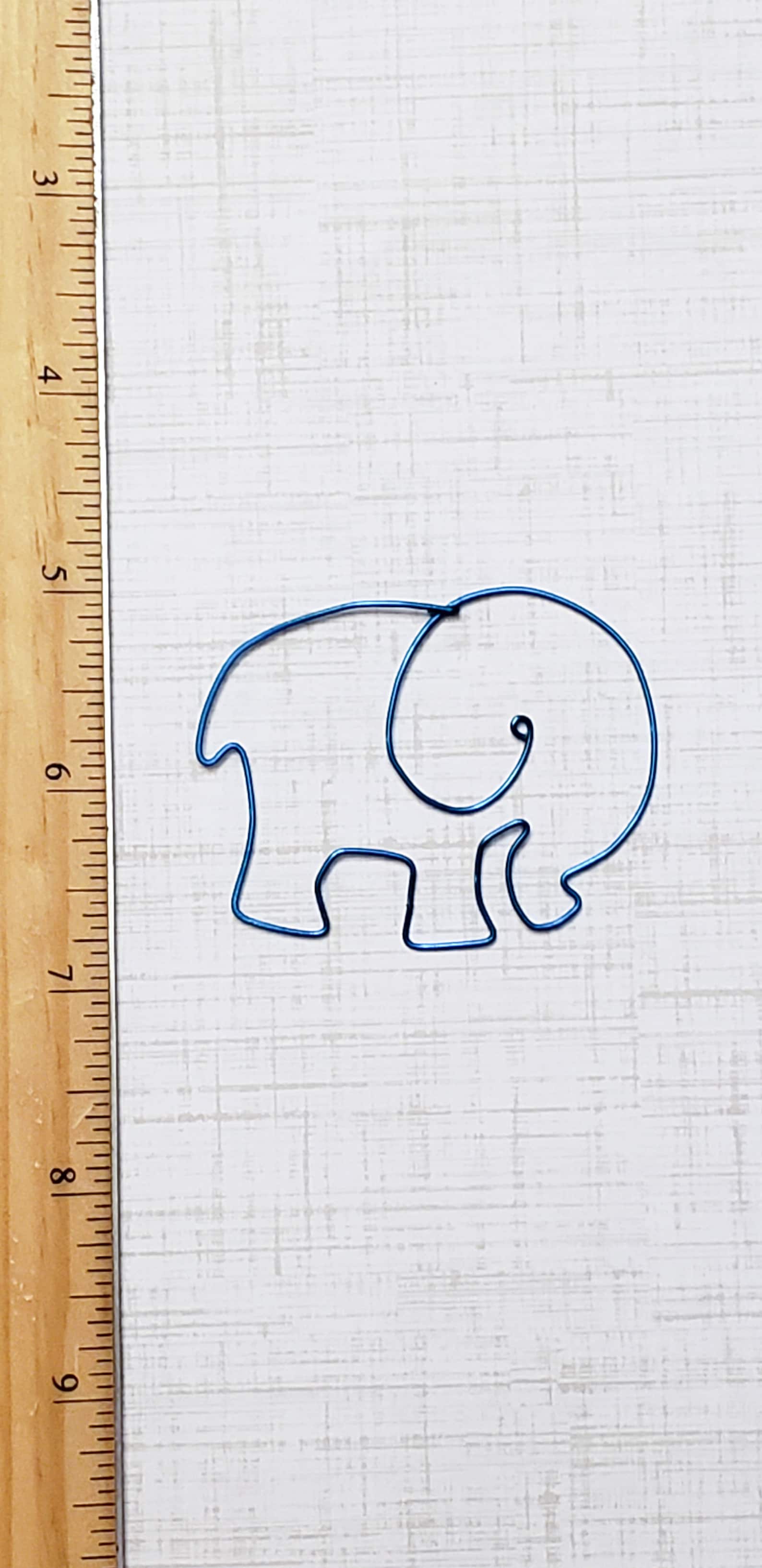 Elephant Bookmark - Wire Filofax Paperclip - Planner Clip - Wedding ...