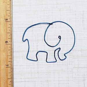 Elephant Bookmark - Wire Filofax Paperclip - Planner Clip - Wedding ...