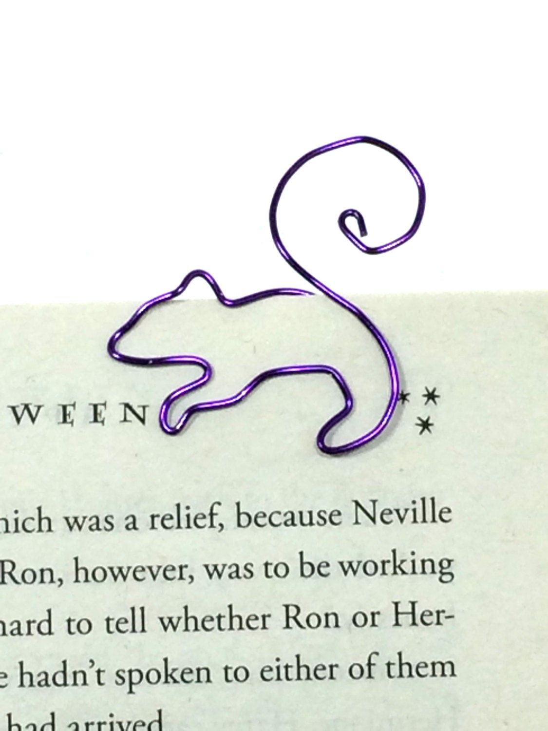 Chipmunk Bookmark Wire Filofax Paperclip Planner Clip - Etsy