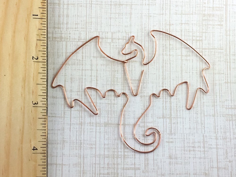 Dragon Bookmark Wire Filofax Paperclip Planner Clip - Etsy UK