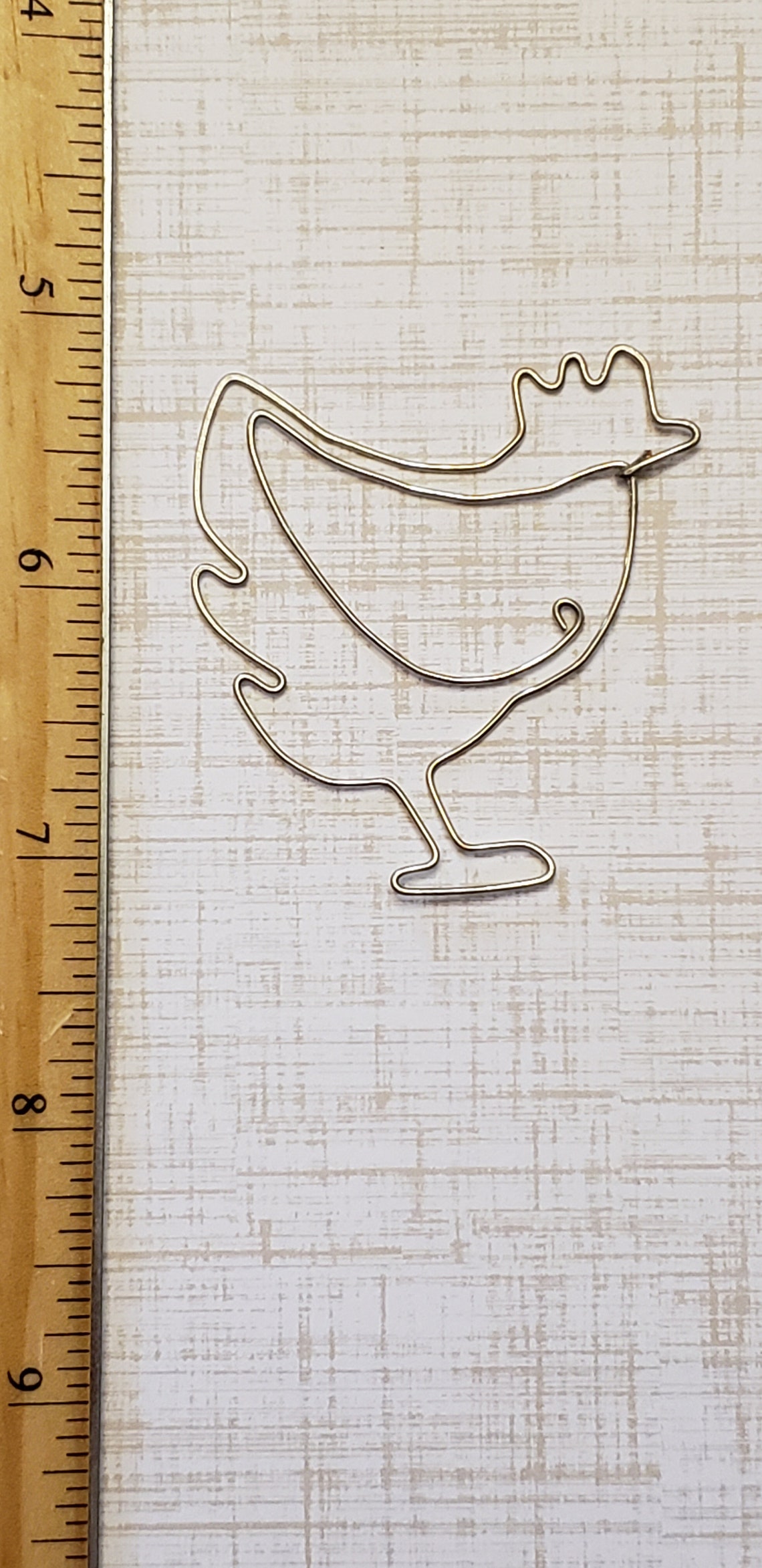 Chicken Bookmark Rooster Organizer Paperclip Wire | Etsy