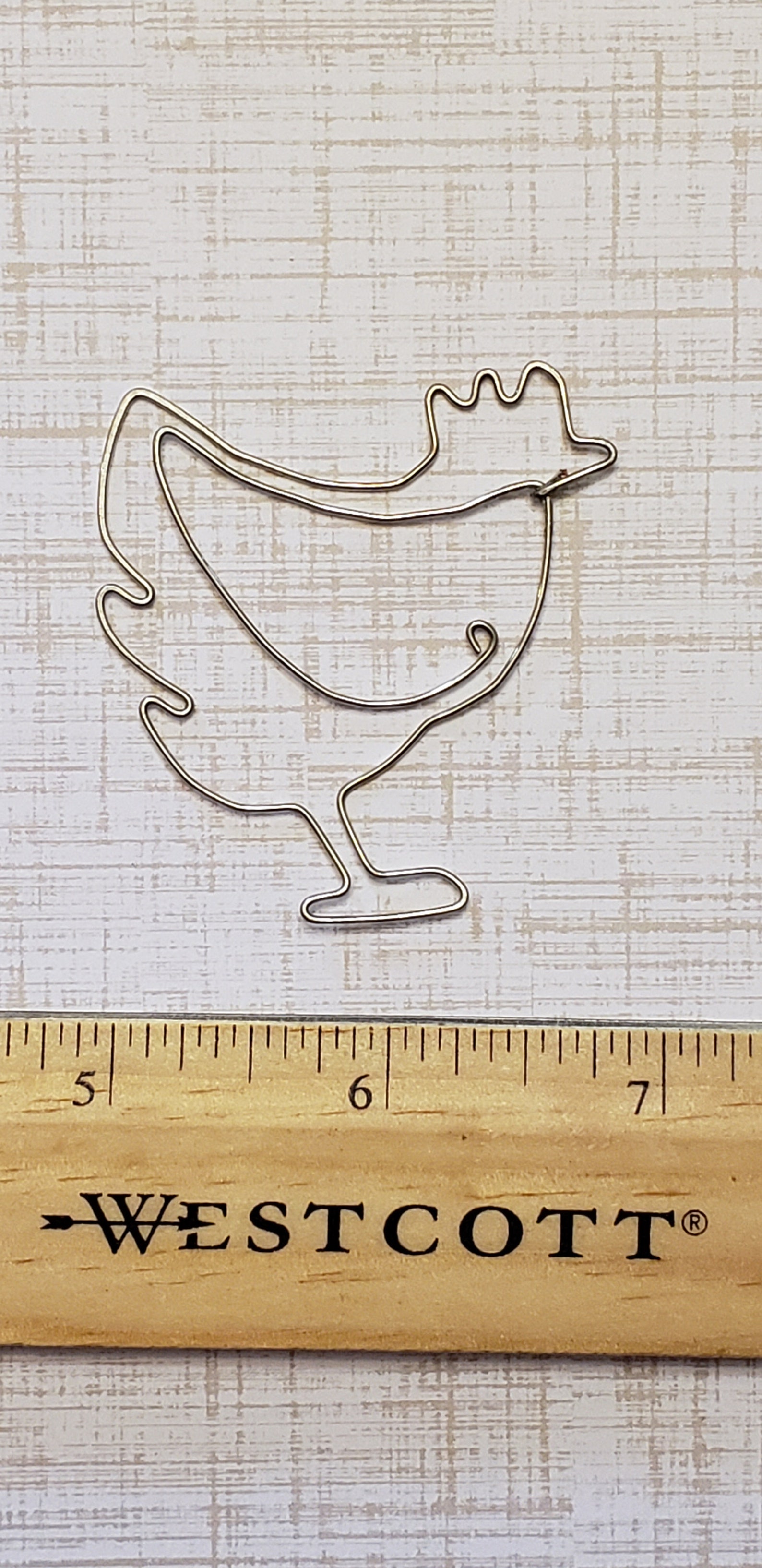 Chicken Bookmark Rooster Organizer Paperclip Wire | Etsy