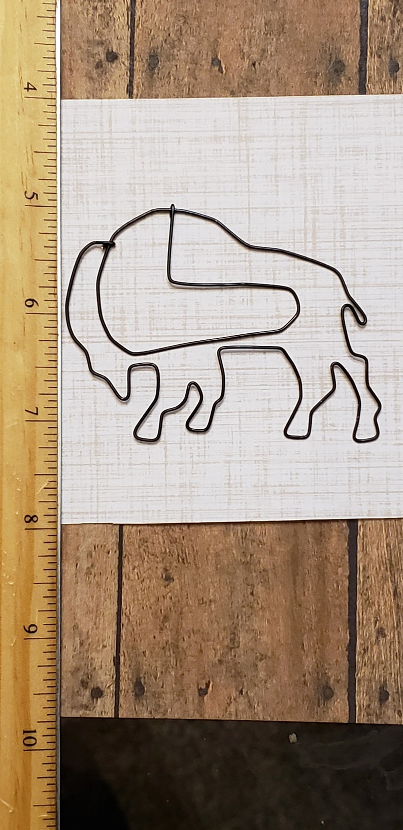 Buffalo Bookmark - Wire Filofax Paperclip - Planner Clip - Valentines ...