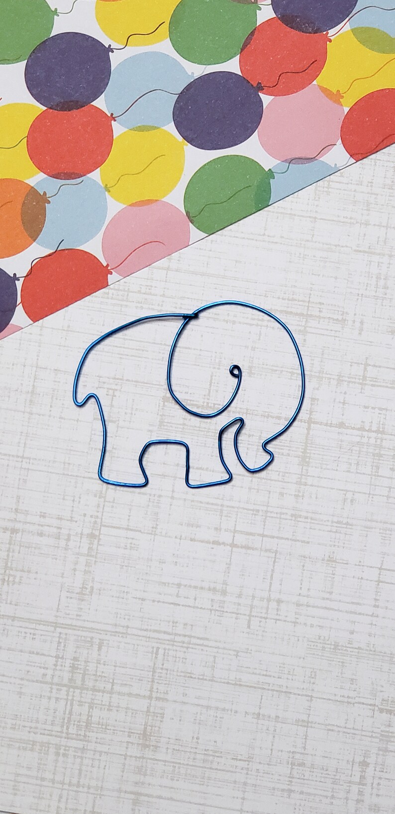Elephant Bookmark - Wire Filofax Paperclip - Planner Clip - Wedding ...