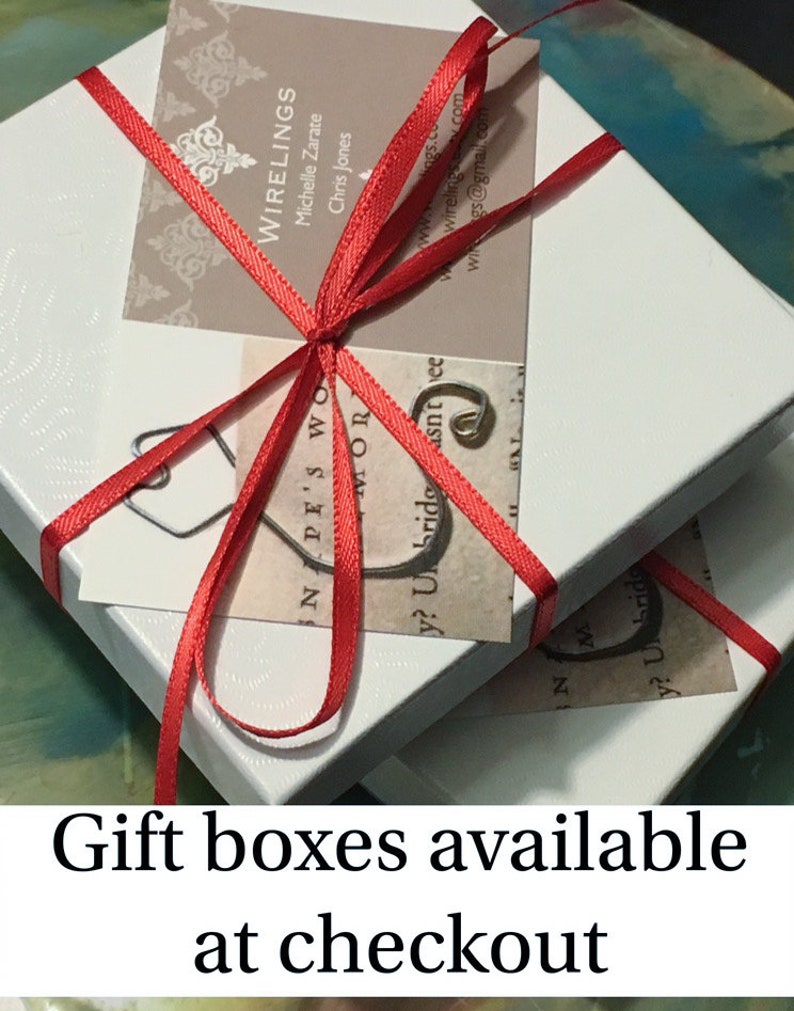 Winged Heart Bookmark Wire Filofax Paperclip Planner Clip | Etsy