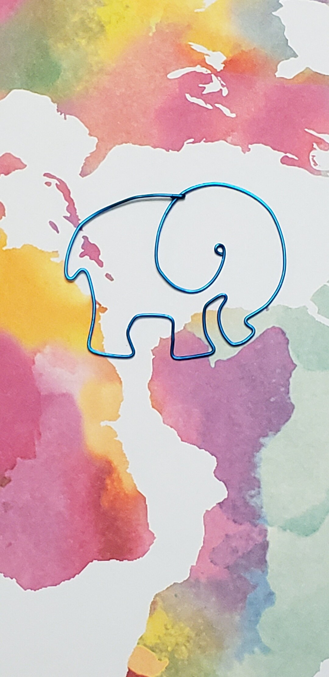 Elephant Bookmark - Wire Filofax Paperclip - Planner Clip - Wedding ...