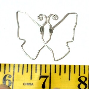 Small Butterfly Bookmark- Organizer - Paperclip - Wire Filofax ...