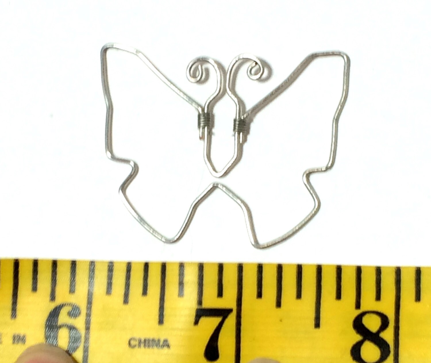 Small Butterfly Bookmark Organizer Paperclip Wire Filofax | Etsy