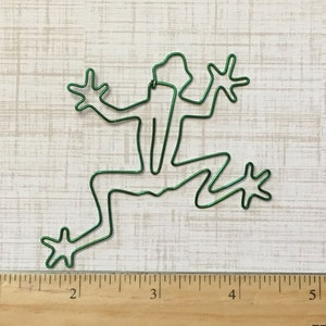 Frog Bookmark - Wire Filofax Paperclip - Planner Clip - Wedding - Party ...