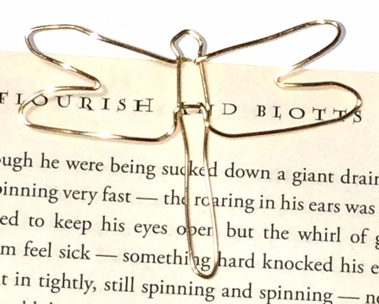 Dragonfly Bookmark - Organizer - Paperclip - Wire Filofax Paperclip ...