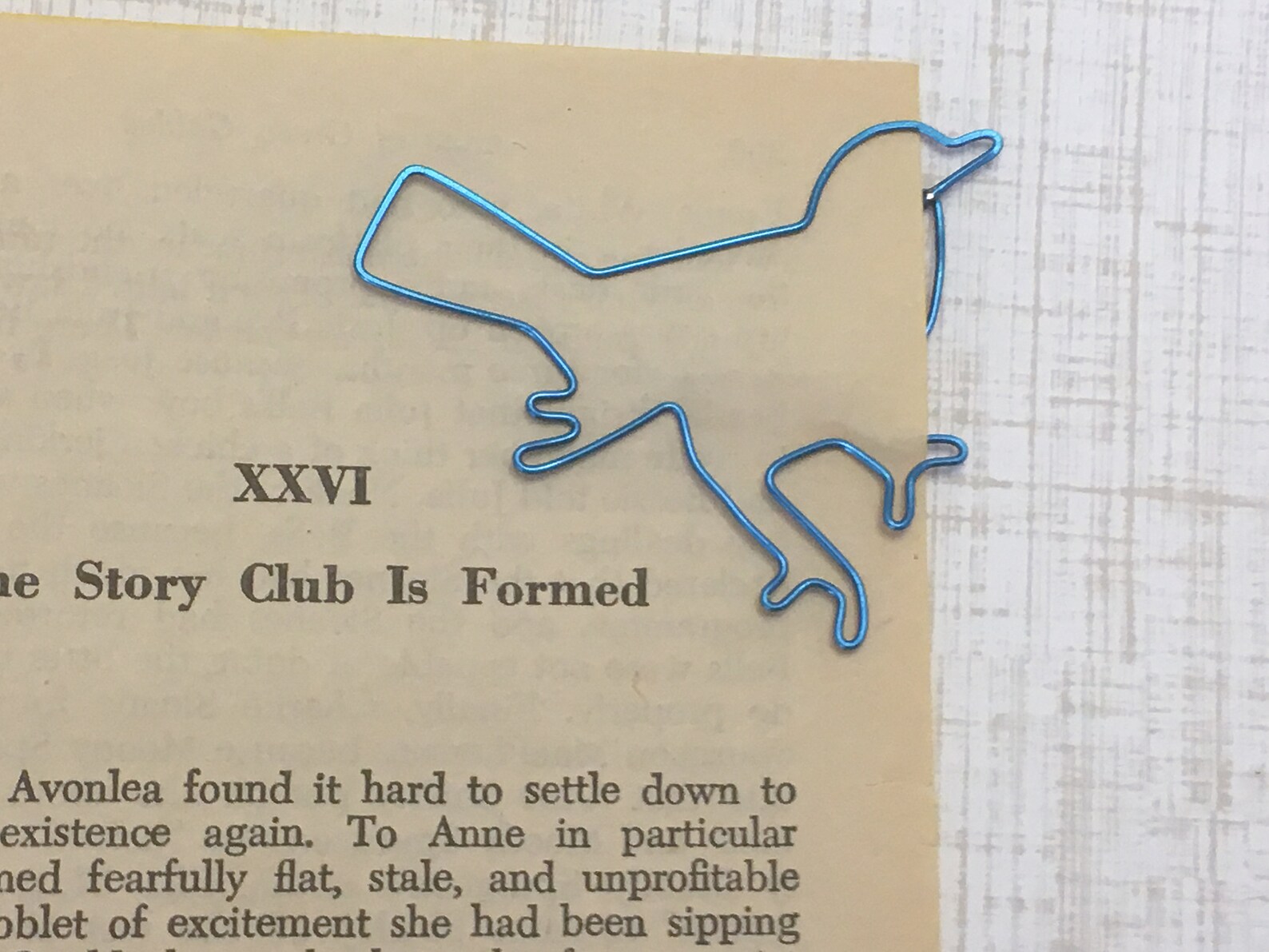 Bird Bookmark Organizer Paperclip Wire Filofax Paperclip | Etsy