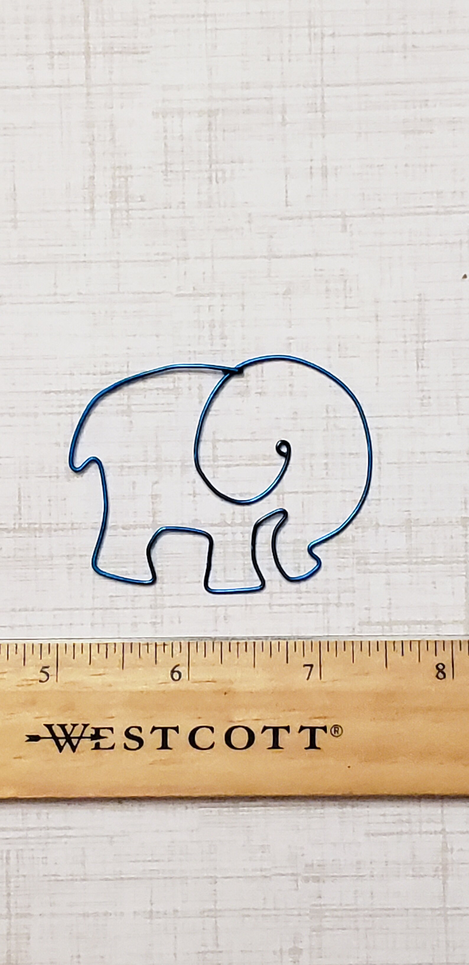 Elephant Bookmark - Wire Filofax Paperclip - Planner Clip - Wedding ...