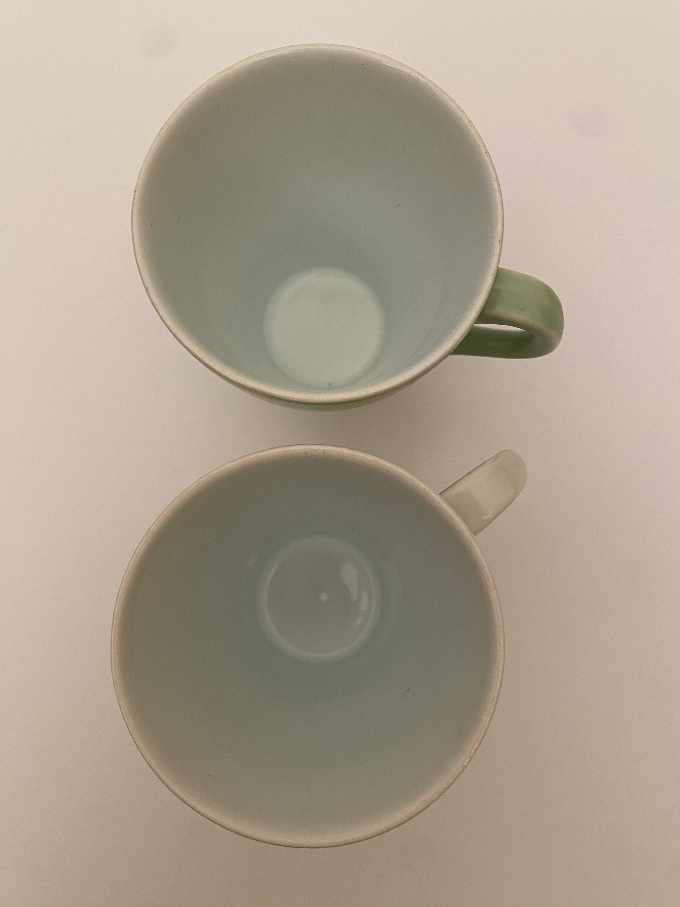 MIDCENTURY PASTEL CUPS - Etsy