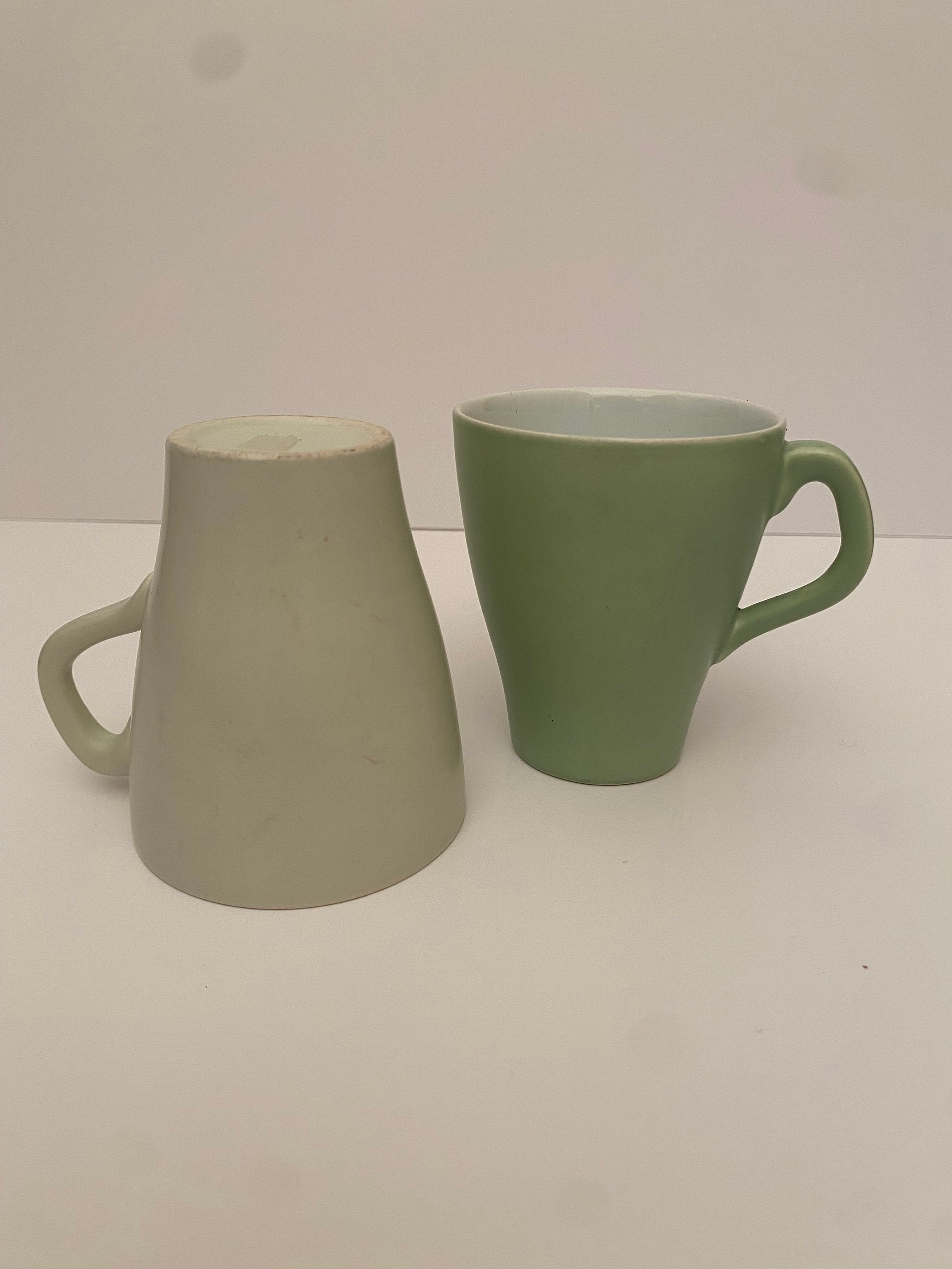 MIDCENTURY PASTEL CUPS - Etsy