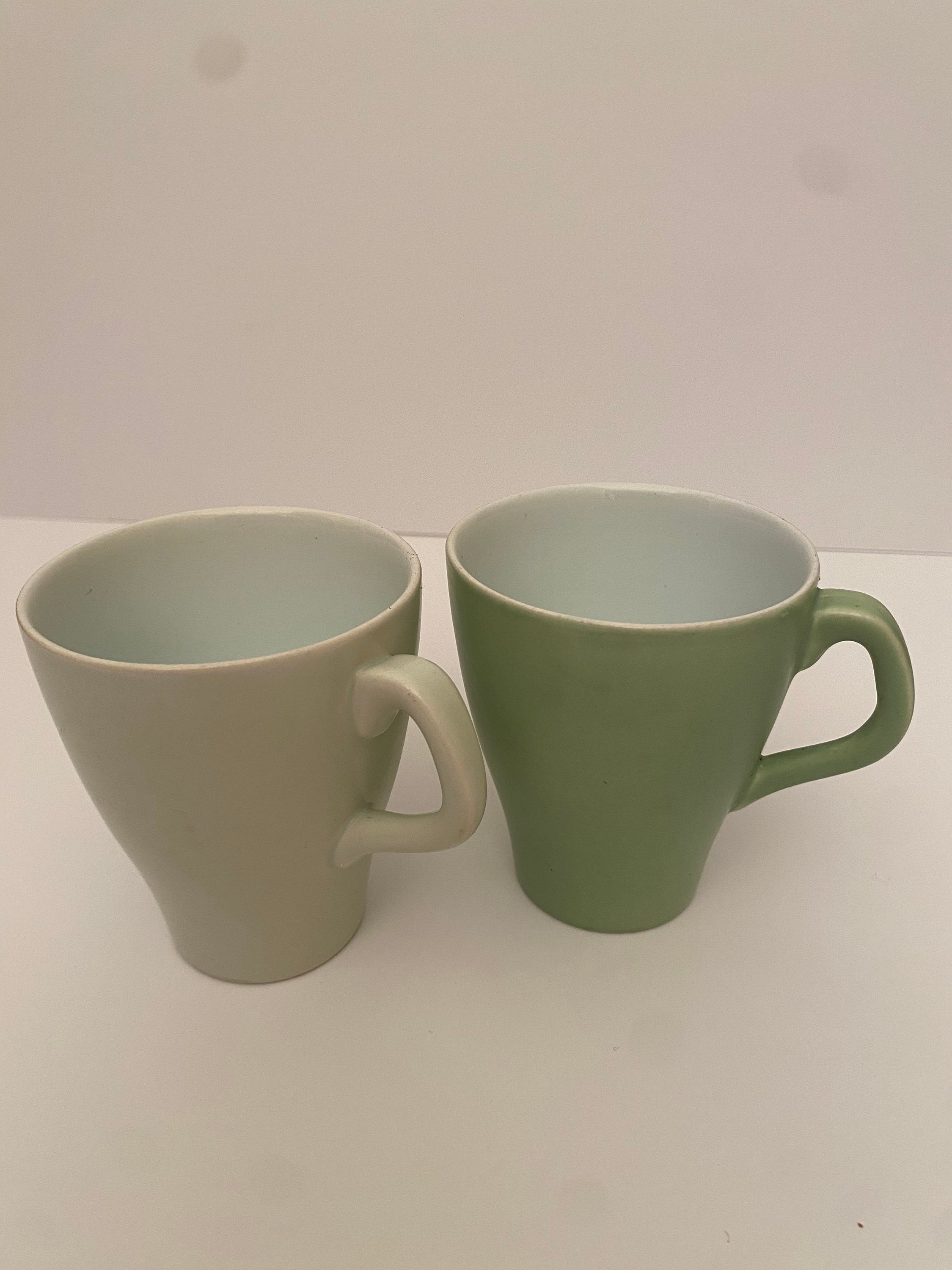 MIDCENTURY PASTEL CUPS - Etsy