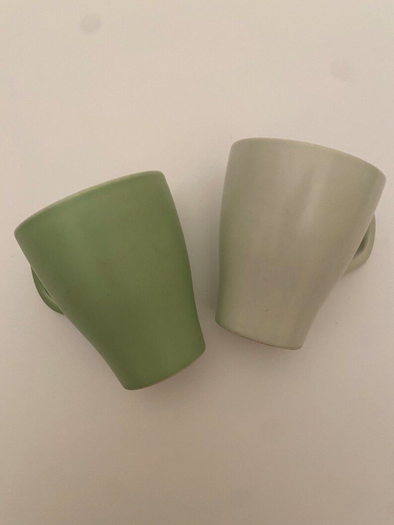 MIDCENTURY PASTEL CUPS - Etsy
