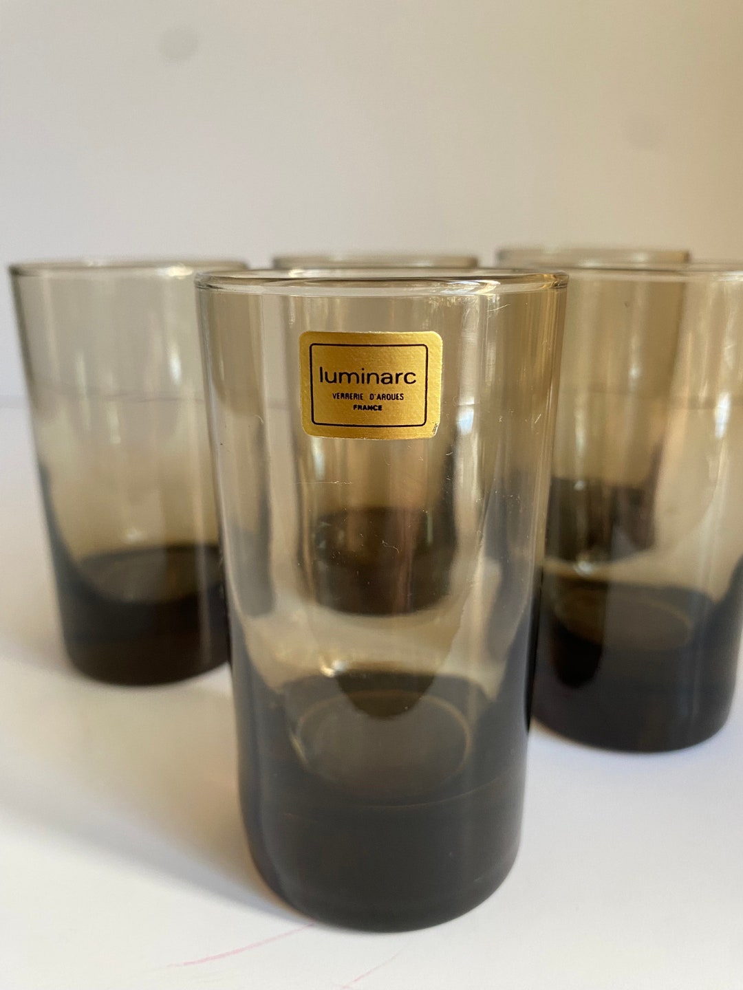 LUMINARC SMALL GLASSES - Etsy