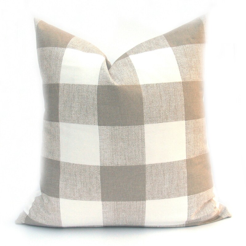 Buffalo Check Pillow - Etsy