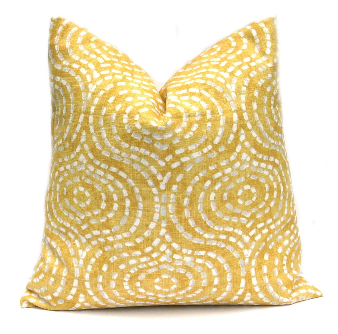 Yellow Pillow, Yellow Pillow Cover, Yellow Pillow Covers,decorative ...