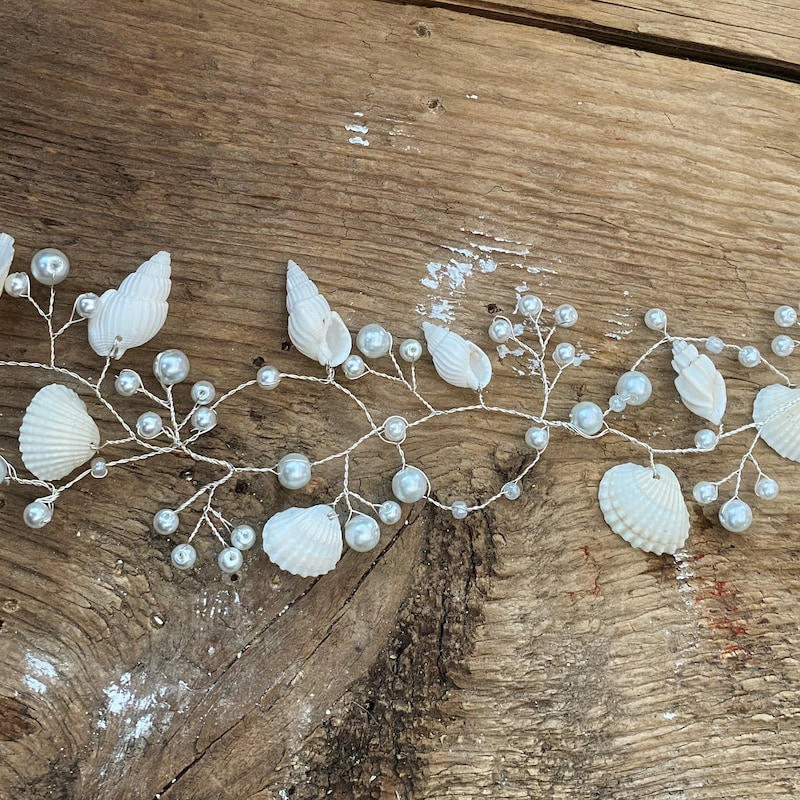 Bridal Hair Vine Shells - Etsy