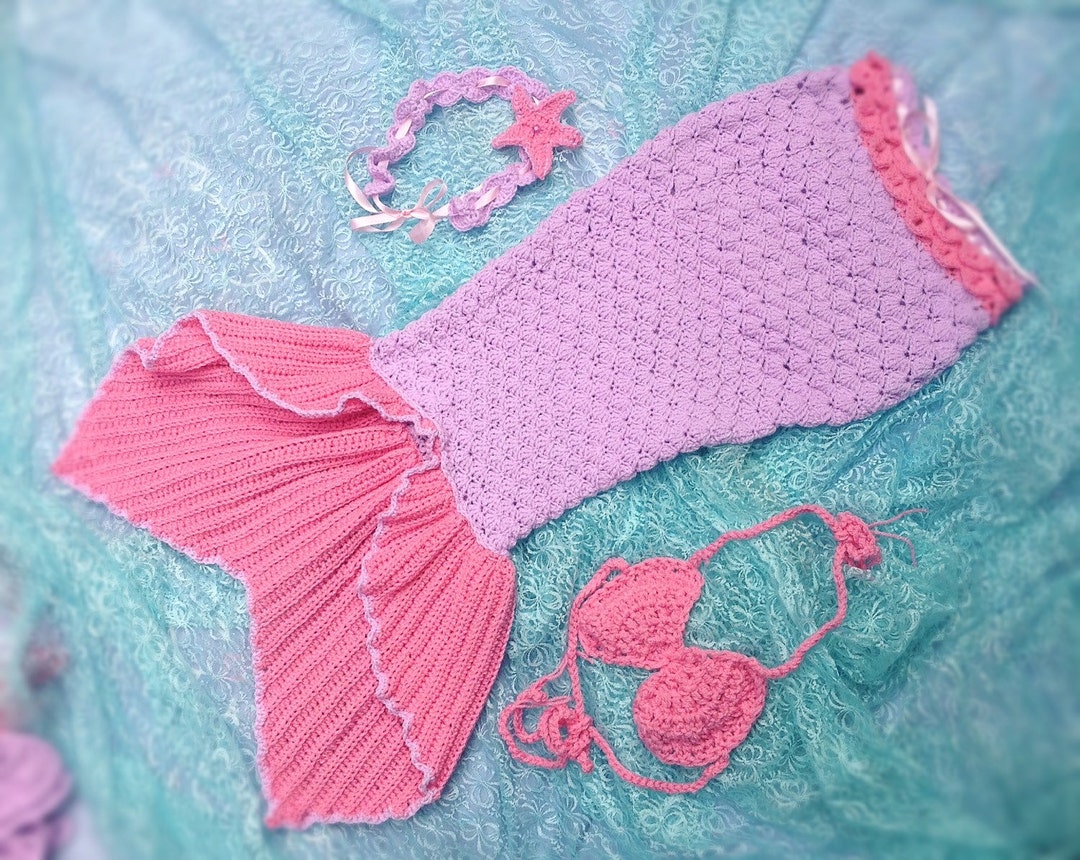 Open Tailed Mermaid Tail Walkable Baby/toddler Costume Photo Prop ...