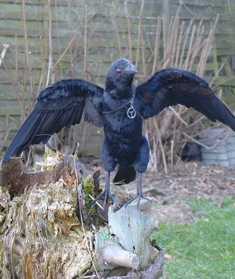 New Steampunk raven crow sew your own one ebook with 96 | Etsy