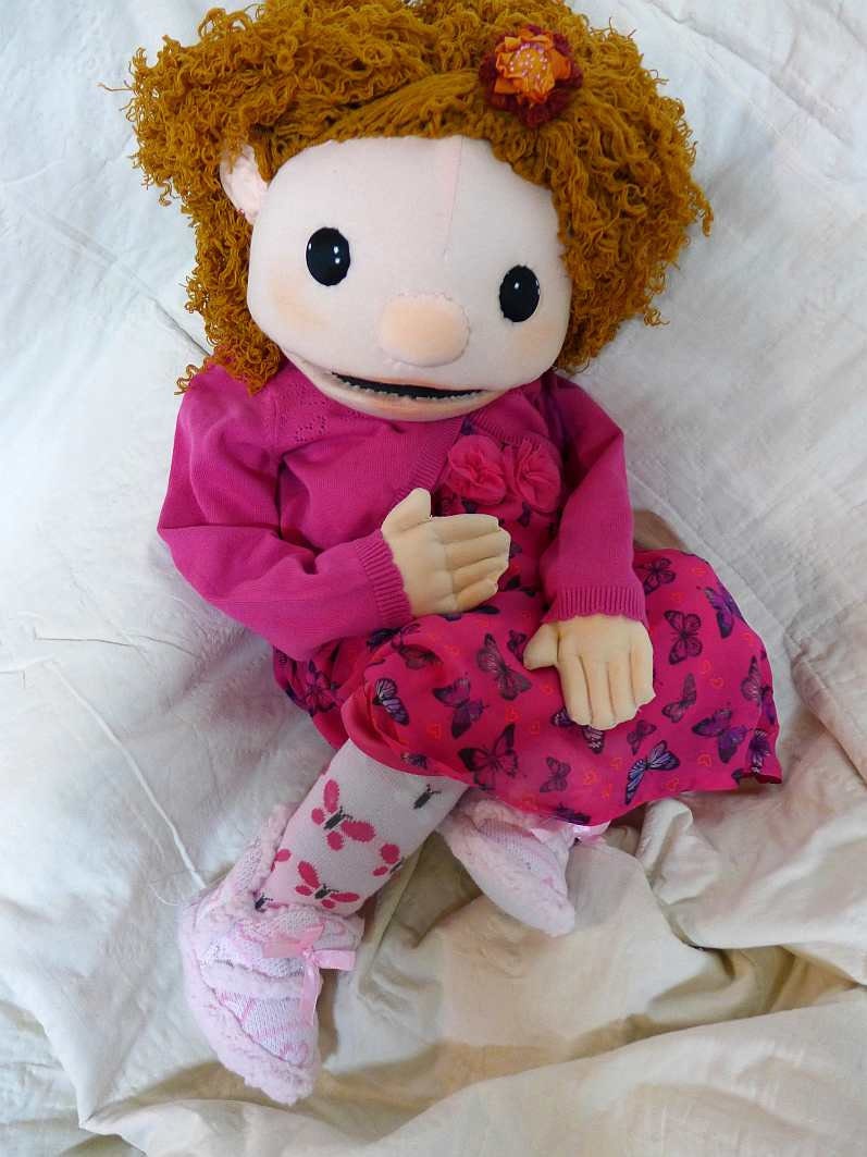 Sew Your Own Puppet Ebook Little Girl or a Draft Pattern | Etsy