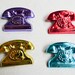 Vintage Telephone Brooch - Etsy