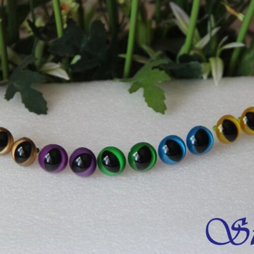 Large Cat's Eyes Patch Set Any Color Custom Made AP88 | Etsy