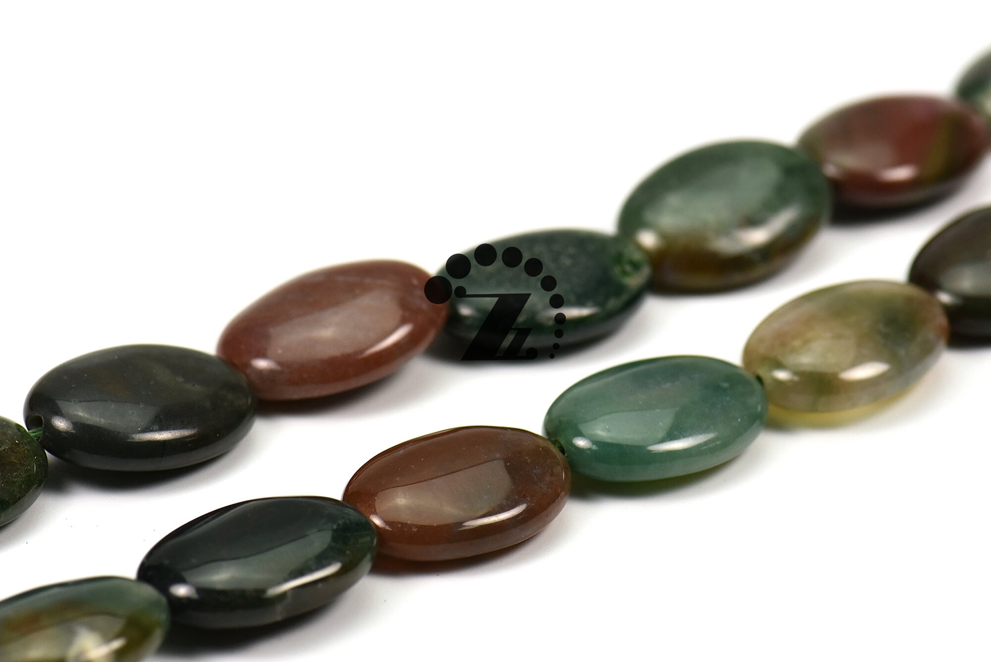 India Agate15 Inch Full Strand Natural India Agate Smooth - Etsy