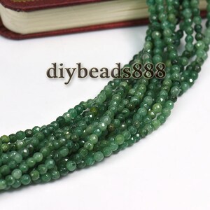 African Jade,15 Inch Full Strand African Jade Faceted Round Beads 2mm ...