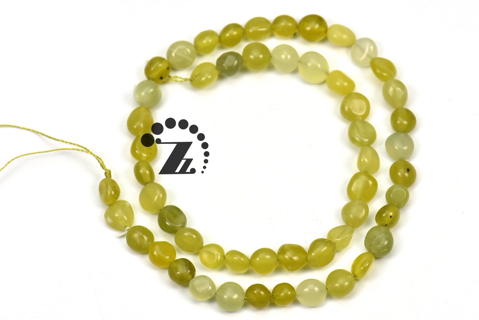 Korean Jade Pebble Chips Beadsnaturalgemstonediy - Etsy