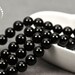 Black Spinel Smooth Round - Etsy