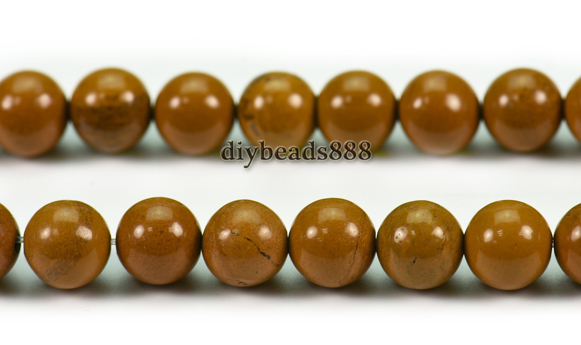 Brown Jasper15 Inch Full Strand Brown Jasper Smooth Round - Etsy