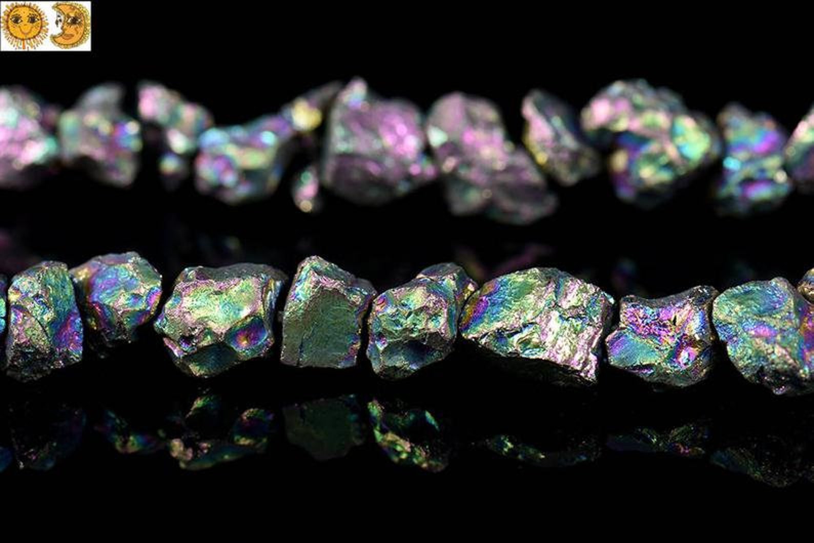 Titanium Iron Pyrite Raw Rough Nugget Beads,cut Nugget,nugget Bead ...