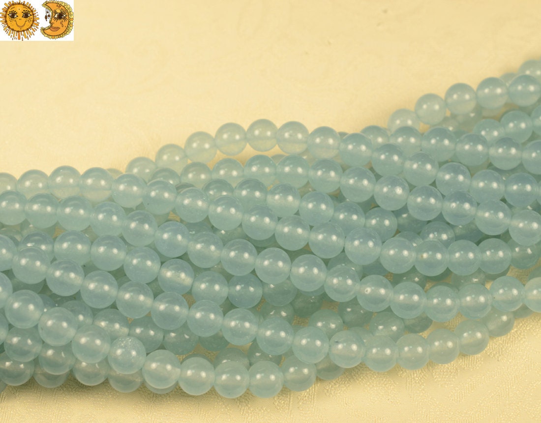 Malaysia Jade15 Inch Full Strand Powder Blue Malaysia Jade - Etsy