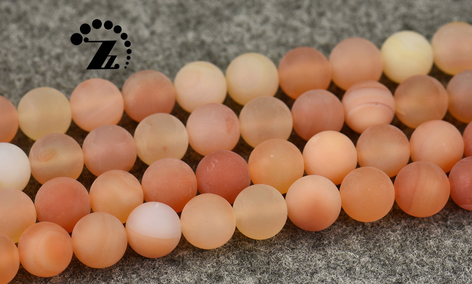 Red Agate matte round beadsAgate beadsfrosted | Etsy